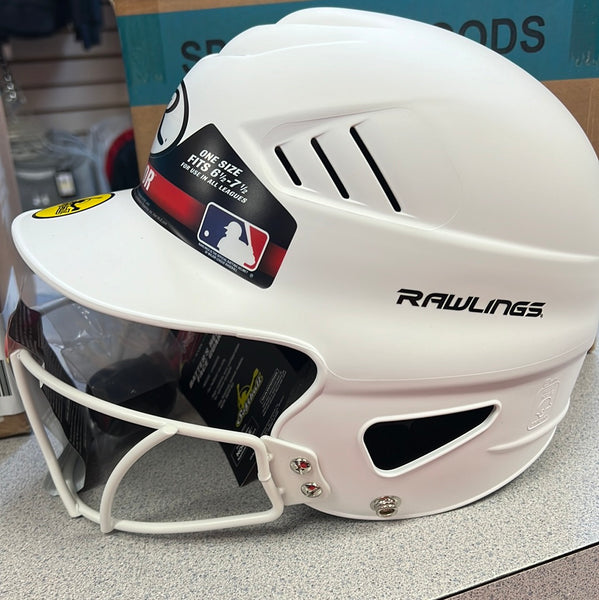 Rawlings COOLFLO HIGH SCHOOL/COLLEGE BATTING Softball HELMET ...